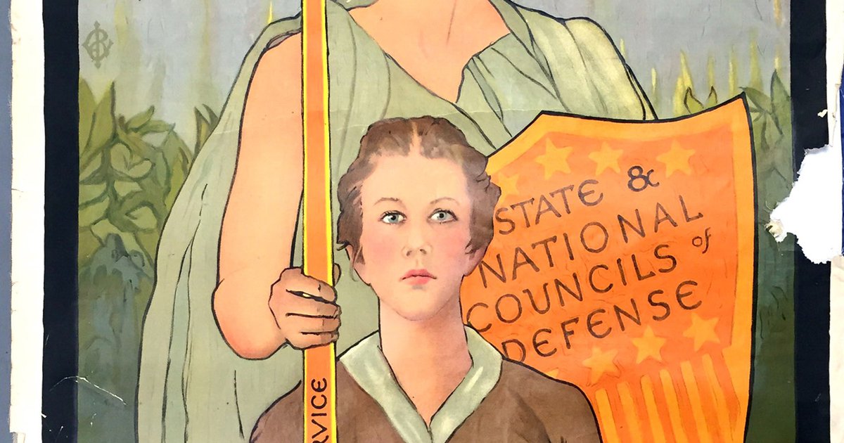 WWI Propaganda Poster - The Bruce Museum