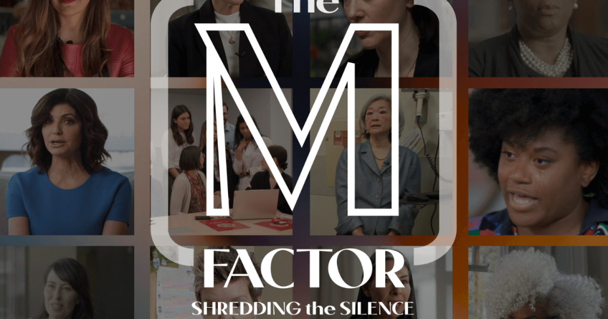 Bruce Experiences: The M Factor: Shredding the Silence on Menopause ...