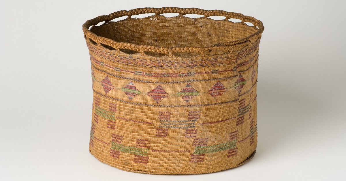 Artist Once Known, Aleut Basket - The Bruce Museum